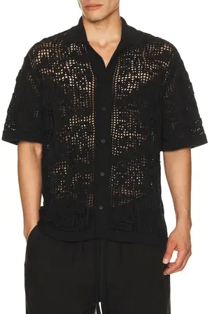 Cult Gaia Bohol Shirt - Black