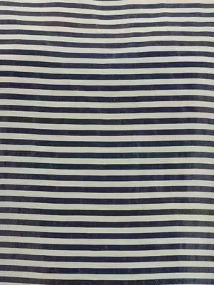 CRUNA Striped Button-back T-shirt - Neutrals