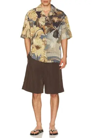 Cult Gaia Ros Shirt In Neutral