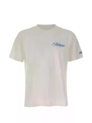 MC2 SAINT BARTH Portland T-shirt With Print - Neutrals