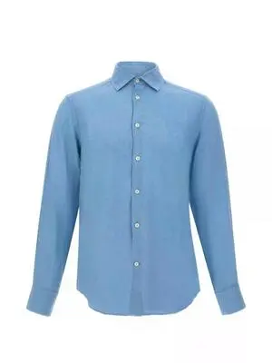 MC2 SAINT BARTH Pamplona Long-sleeve Shirt - Blue