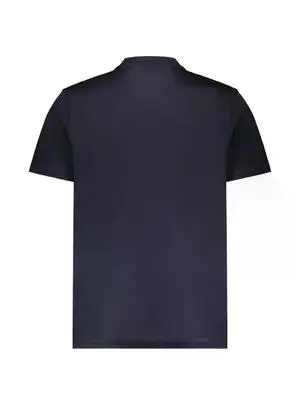 Paul & Shark Embroidered-logo V-neck T-shirt - Blue