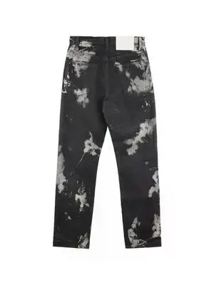 ALEXANDER DIGENOVA Bleach-effect Straight-leg Jeans