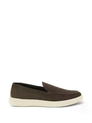 Boggi Milano Stratus Loafers In Suede Leather - Brown