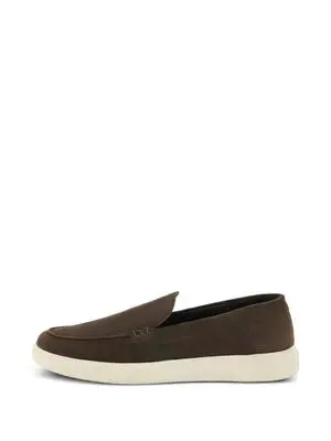 Boggi Milano Stratus Loafers In Suede Leather - Brown