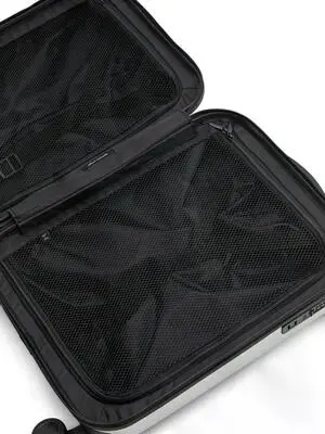 Armani Exchange Logo-embossed Ridged Luggage