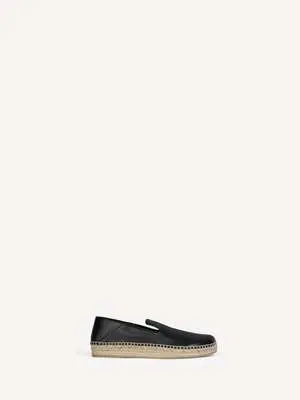 Balmain Leather Espadrilles