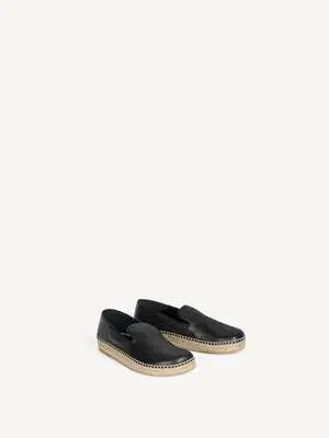 Balmain Leather Espadrilles