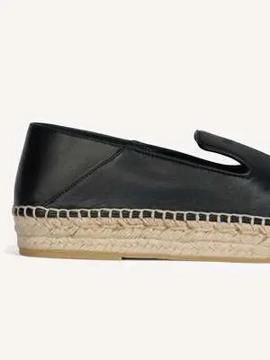 Balmain Leather Espadrilles
