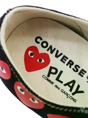 CONVERSE X COMME DES GARONS PLAY Heart-print Sneakers