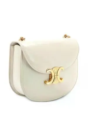 Celine Triomphe Besace Clea Chain Flap Bag