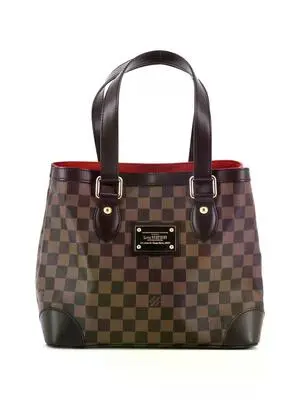 LOUIS VUITTON Hampstead Damier Pm Tote Bag - Brown