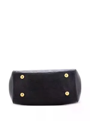 LOUIS VUITTON Montaigne Bb Monogram Empreinte Leather Satchel - Black