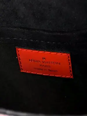 LOUIS VUITTON Boccador Handbag Epi Leather Satchel - Red