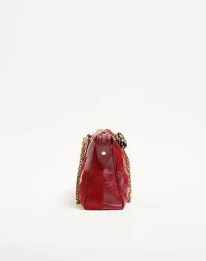 Valentino Garavani Panthea Medium Shoulder Bag - Red