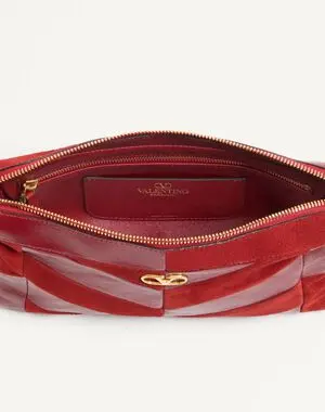 Valentino Garavani Panthea Small Shoulder Bag - Red