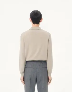 Valentino Garavani Wool Polo Shirt With Vlogo