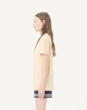 Valentino Garavani Panther Lady Jersey T-shirt - Birch/black
