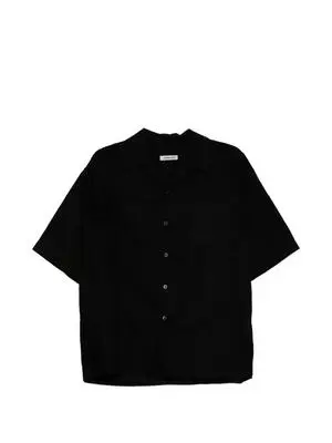 Undercover Patchwork Short-sleeve Shirt - Black