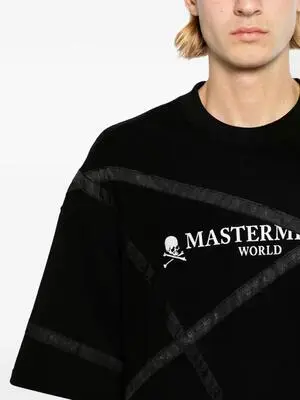 MASTERMIND WORLD Logo-print Panelled T-shirt