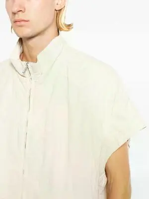 JULIUS Creased Short-sleeve Coat