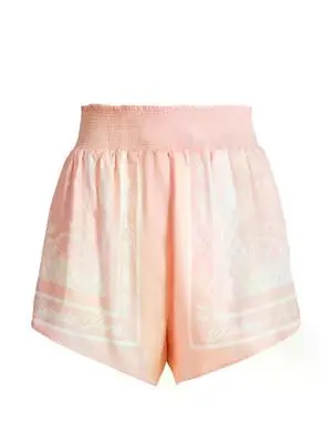 Balmain Straight Leg Shorts For Women
