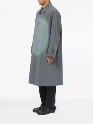MAISON MARGIELA Button-front Single-breasted Coat - Grey