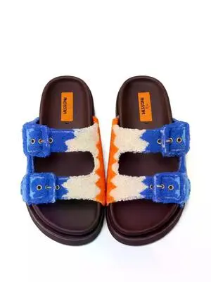 Missoni Zigzag Buckle-fastening Sandals - Blue