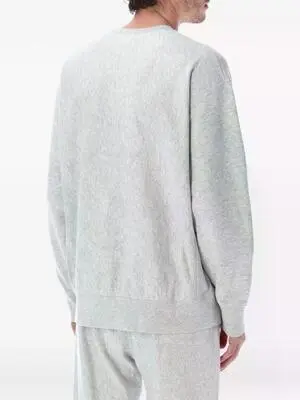 Champion Logo Embroidered Crew Neck Sweater