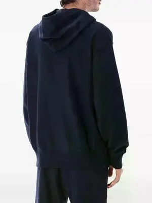 Champion Logo-embroidered Hoodie - Blue