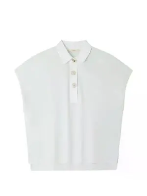 SESSUN Emiliano Sleeveless Polo Top