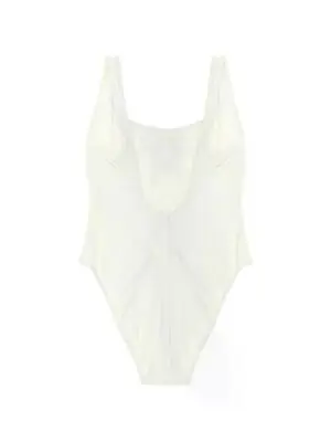 Polo Ralph Lauren Logo-print One-piece Swimsuit - White