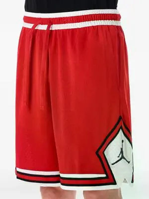 JORDAN Diamond Mesh Shorts - Red