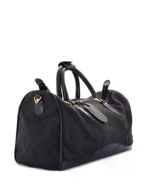 Gucci Vintage Web Canvas Xl Travel Bag
