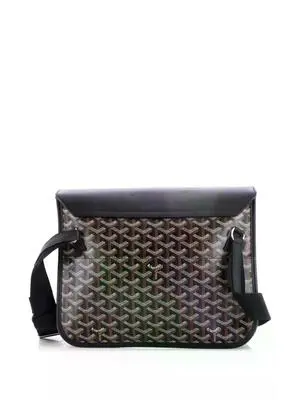 Goyard Coursier Messenger Bag Coated Canvas And Leather