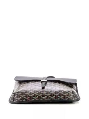 Goyard Coursier Messenger Bag Coated Canvas And Leather
