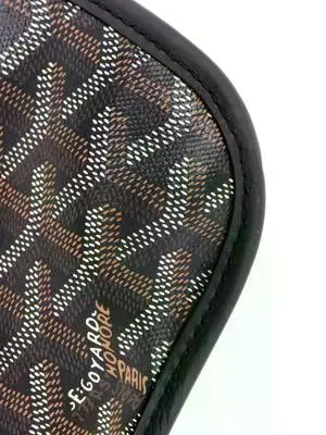 Goyard Coursier Messenger Bag Coated Canvas And Leather