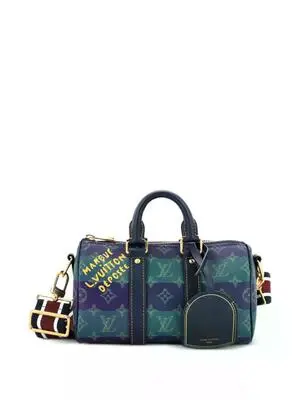 LOUIS VUITTON Keepall Bandouliere 25 Limited Edition - Blue