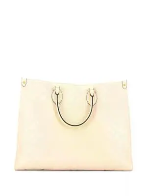 LOUIS VUITTON Onthego Monogram Empreinte Giant Gm Tote Bag - Neutrals