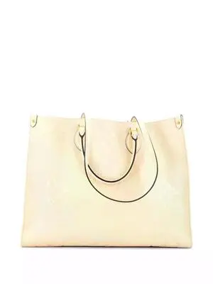 LOUIS VUITTON Onthego Monogram Empreinte Giant Gm Tote Bag - Neutrals