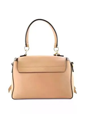 Chloé Faye Day Mini Leather Shoulder Bag - Neutrals