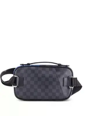 LOUIS VUITTON Ambler Waist Bag Limited Edition Nemeth Damier Graphite - Black
