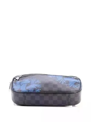 LOUIS VUITTON Ambler Waist Bag Limited Edition Nemeth Damier Graphite - Black