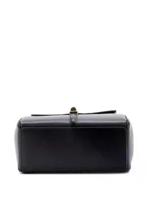 Celine 16 Mini Satchel Top Handle Bag - Black