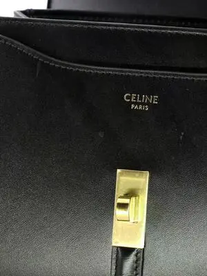 Celine 16 Mini Satchel - Black