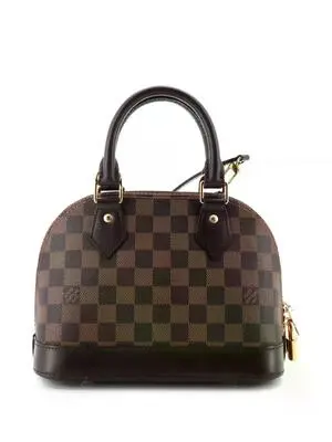 LOUIS VUITTON Alma Handbag Damier Bb - Brown