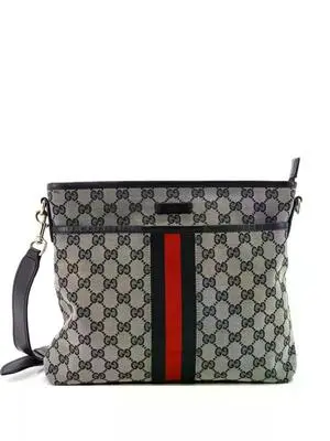 Gucci Silver Tone Cross Body Bags