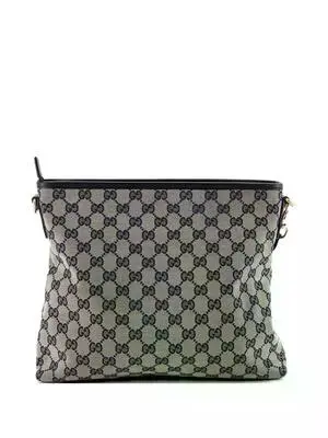 Gucci Gg Canvas Small Crossbody Bag - Blue