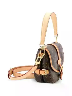 LOUIS VUITTON Saumur Handbag Monogram Canvas Bb - Brown