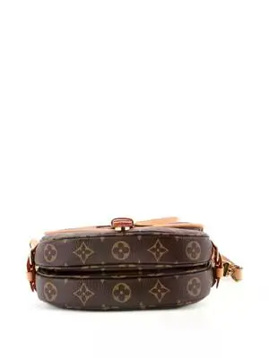 LOUIS VUITTON Saumur Handbag Monogram Canvas Bb - Brown